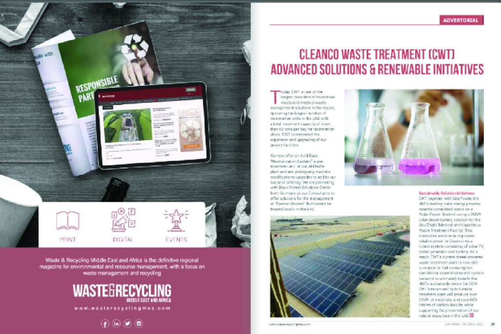 Waste & Recycling Magazine - Cleanco Waste Treatment